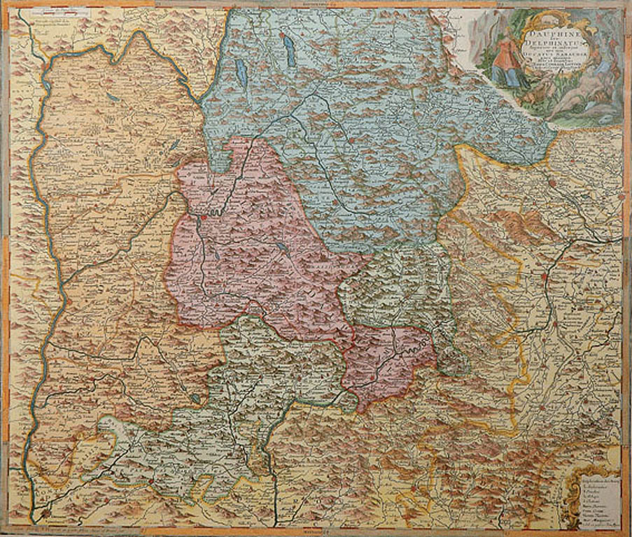 Tobias Conrad LOTTER - Mapa Alp | Artinfo.pl - portal rynku sztuki