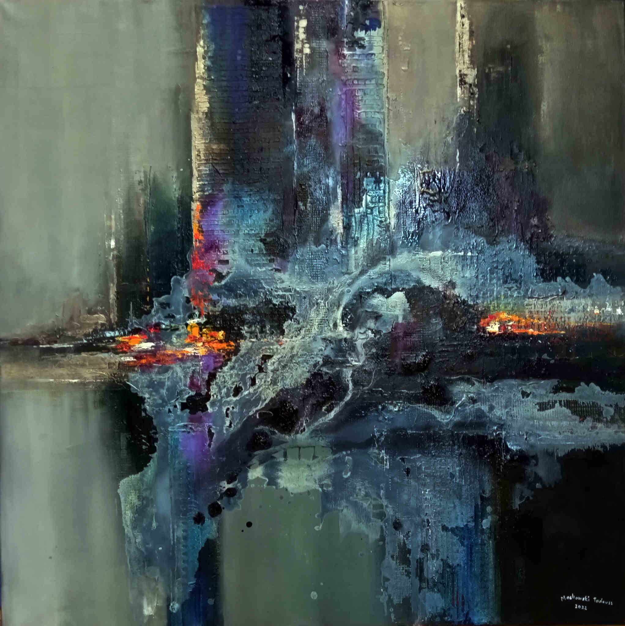 Tadeusz MACHOWSKI - Grey day, 2022 | Artinfo.pl - portal rynku sztuki